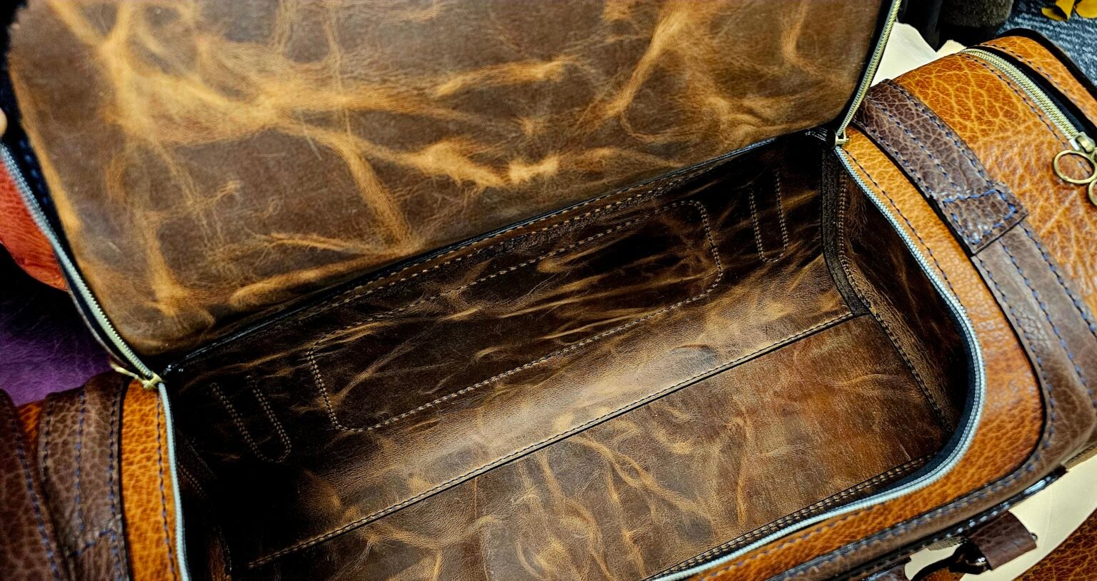Bison Duffle Bag - Mabuhay Leather Craft